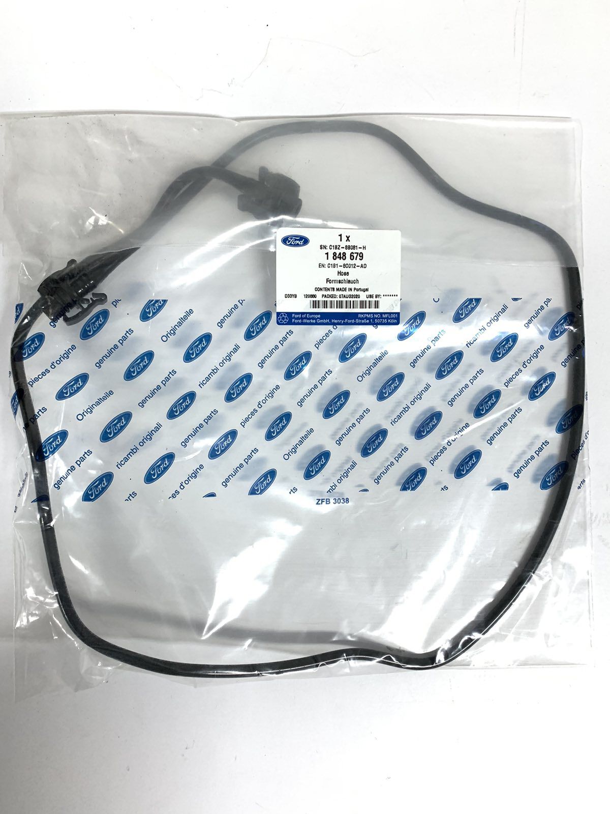 Трубка системы охлаждения (код запчасти 1848679) на Ford: купить Трубка ...